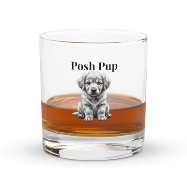 Spirits Glass – Posh Pup Golden Retriever - K9AT – Designed for dogs. Made for their people.