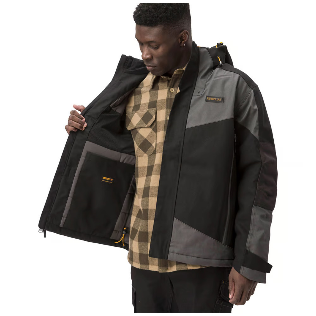 Caterpillar Triton Jacket - Black | Caterpillar Work Jackets | ITS.co.uk