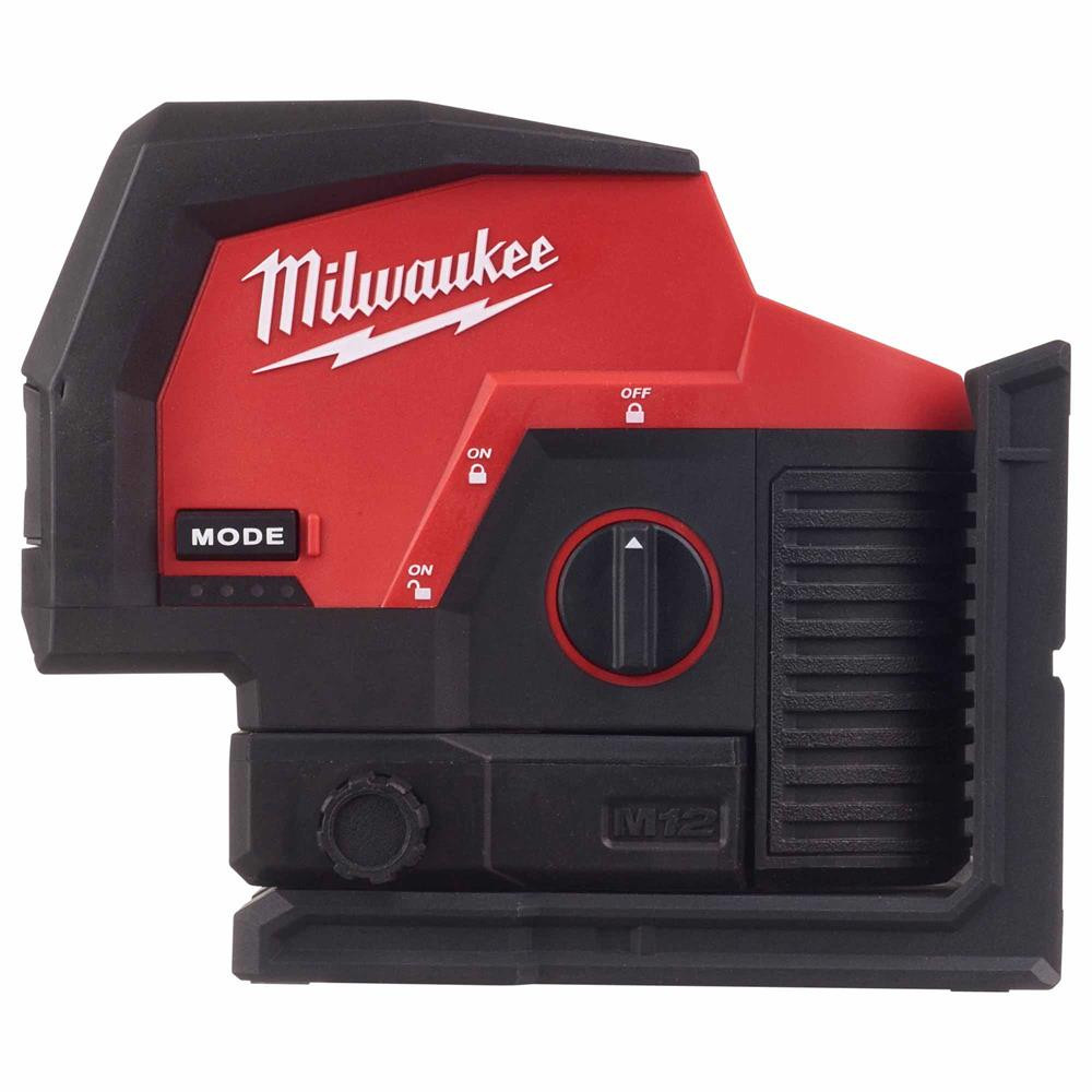 Milwaukee M12 CLLP-0 12V Green Cross Line 2 Plane Laser | Milwaukee ...