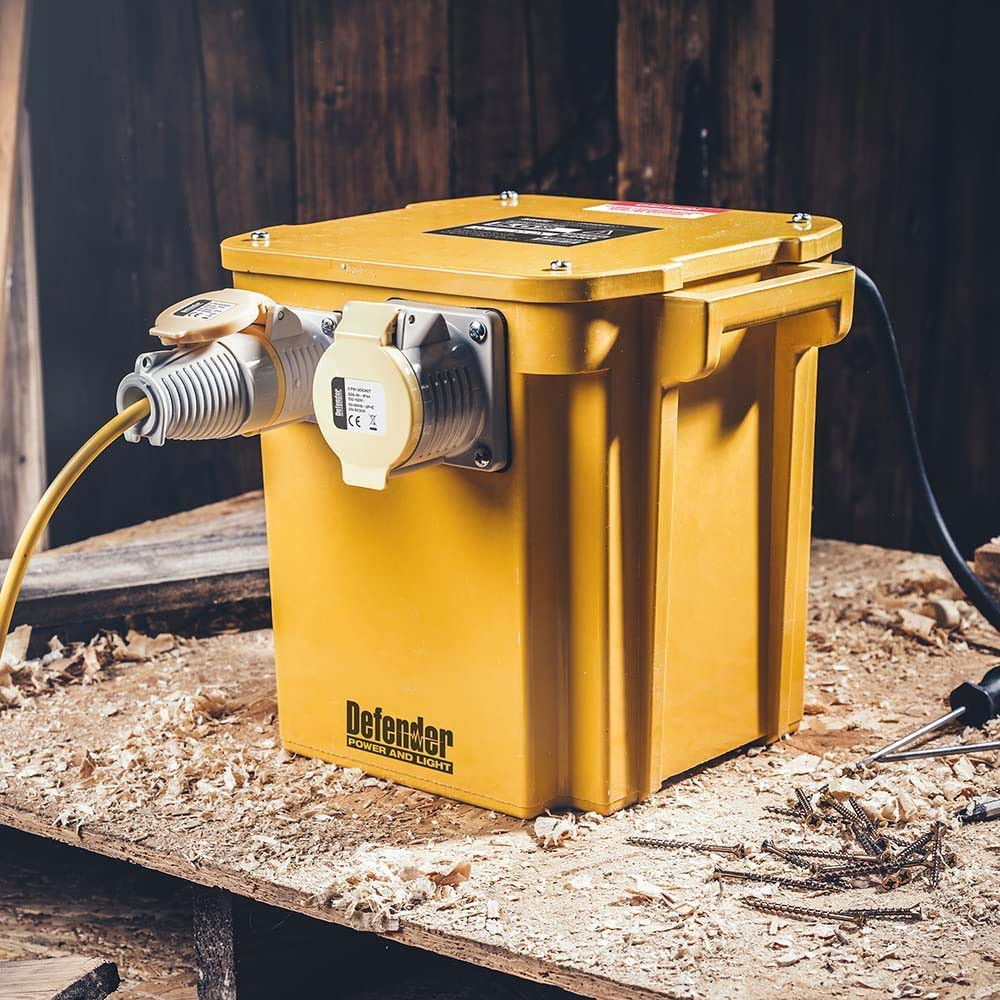 Defender 5kVA Portable Transformer 110V | Defender Transformers | ITS.co.uk