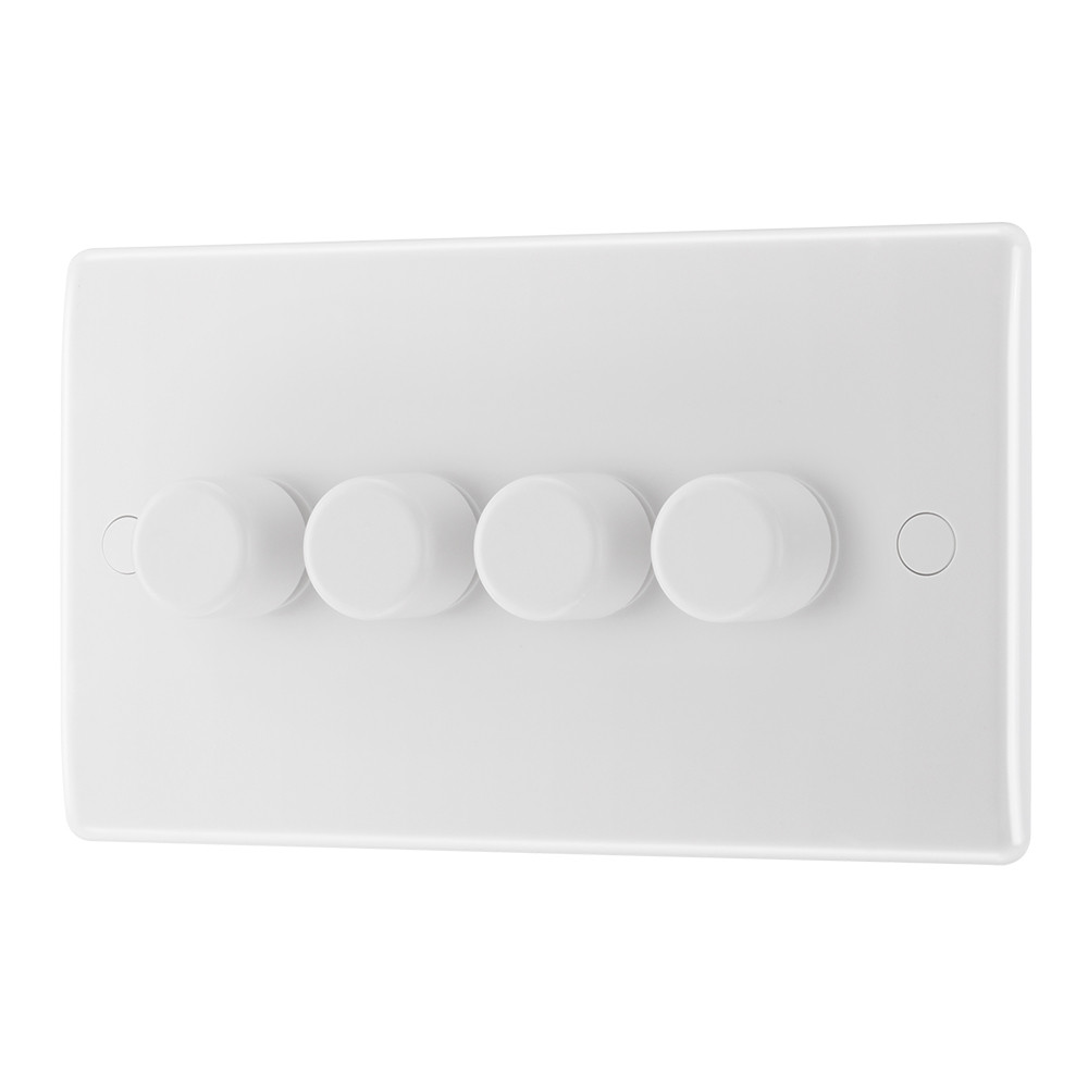 BG Electrical 800 Series 4-Gang 2-Way Dimmer Switch | BG Sockets ...