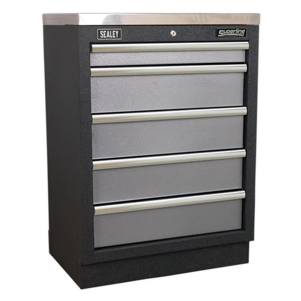 Sealey APMSSTACK02SS Superline PRO Storage System with Stainless Steel ...