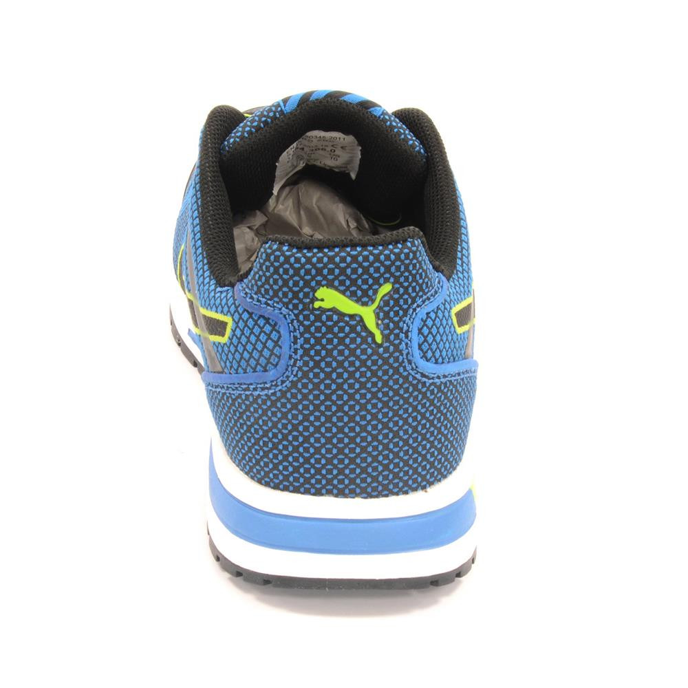 Puma Blaze Knit Low Safety Trainers - Blue | ITS.co.uk|