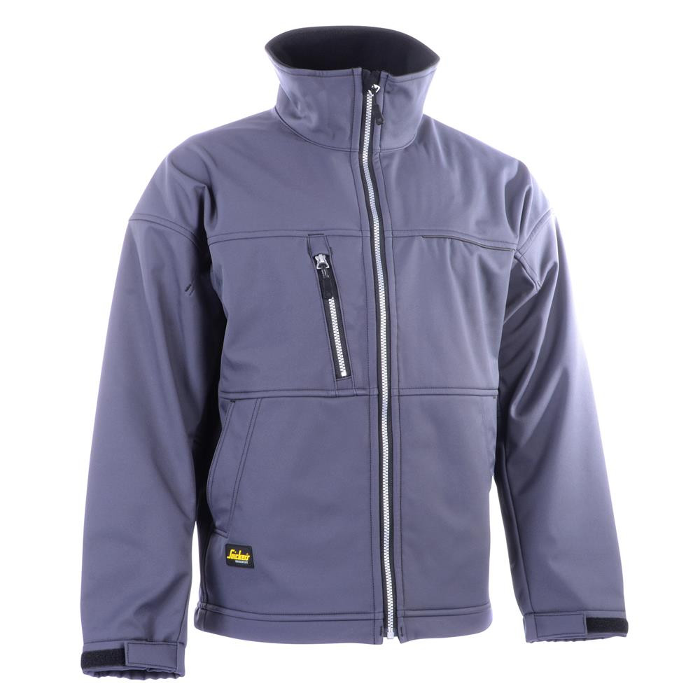 Snickers Profiling Soft Shell Jacket - Grey | Snickers Work Jackets ...