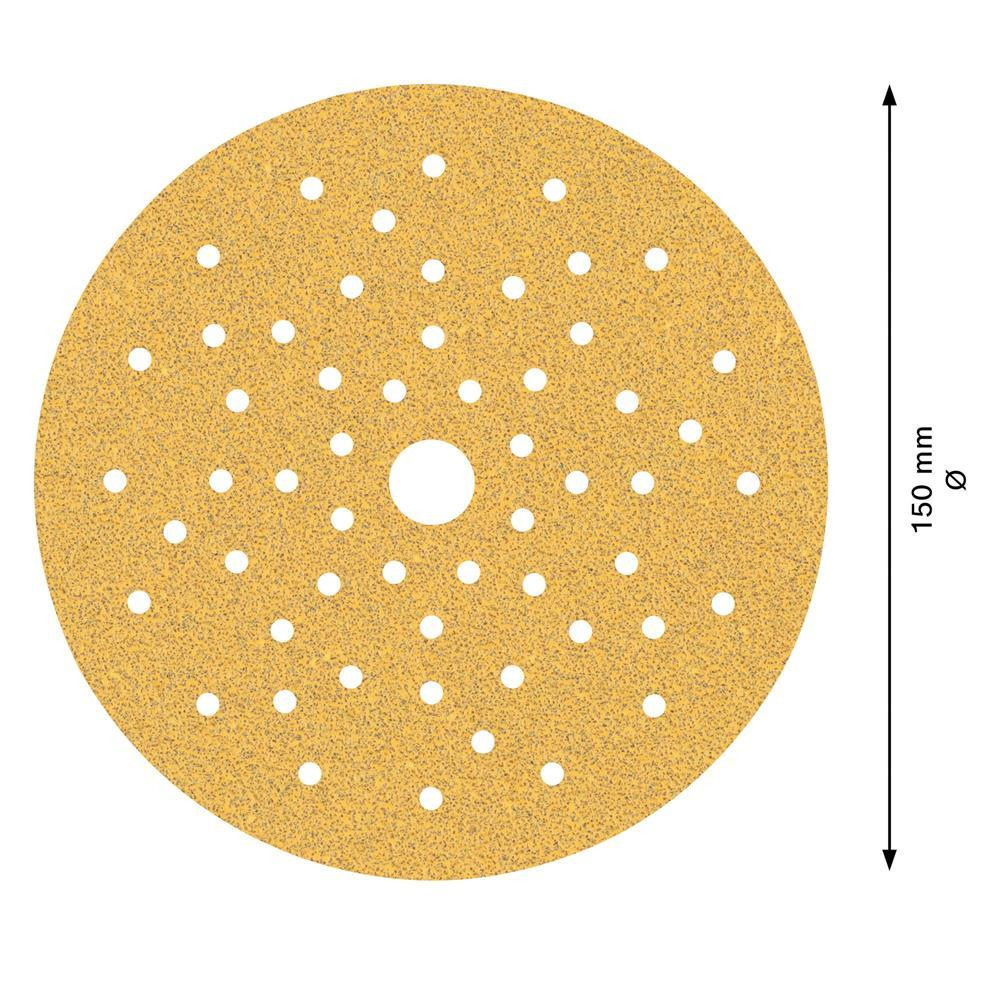 Bosch EXPERT 150mm 60G C470 Orbital Sanding Discs - Pack of 50 | Bosch ...