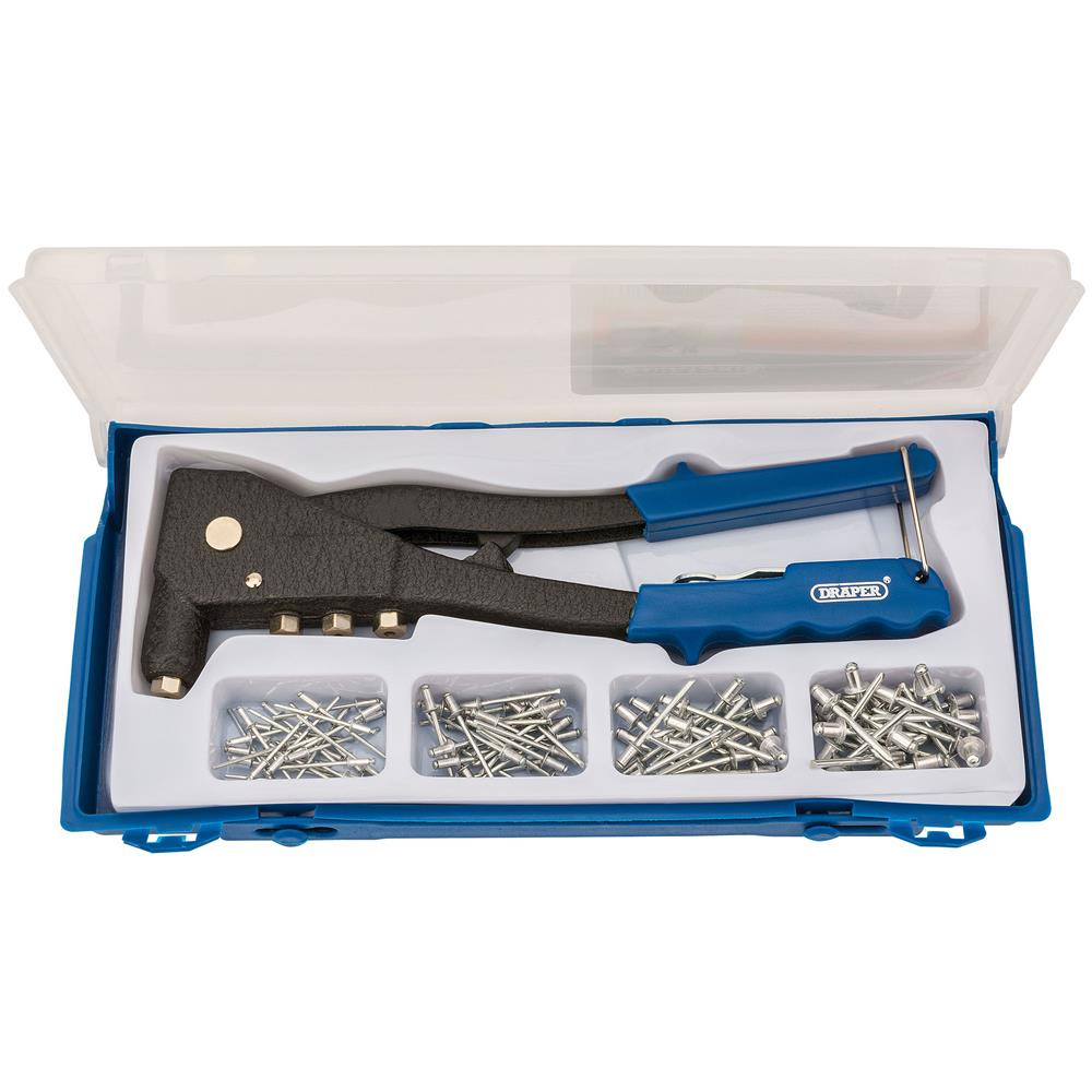 Draper Hand Riveter Kit for Aluminium Rivets | ITS.co.uk|