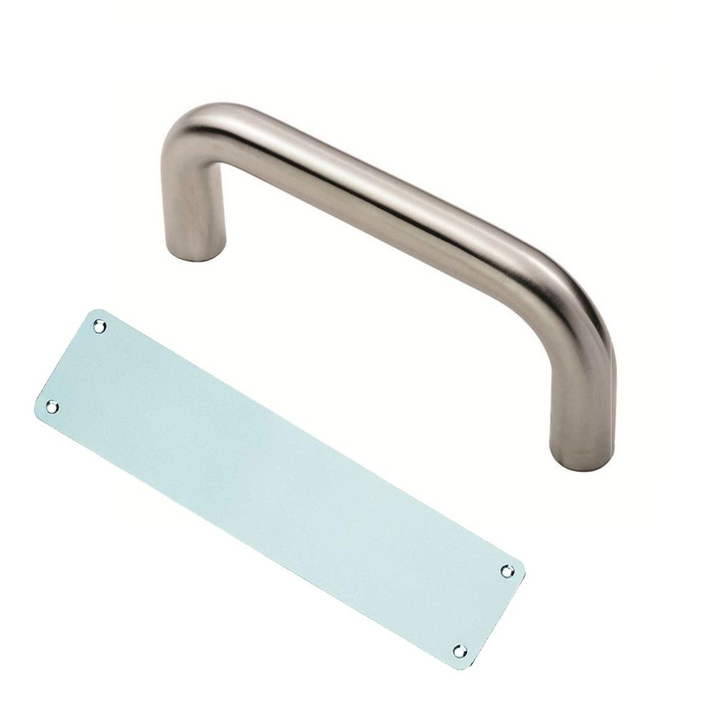 Eurospec Pull Handle & Push Plate Kit 150mm | ITS.co.uk|