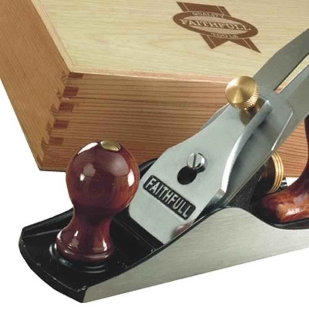 Faithfull No.4 Smoothing Plane in Wooden Box - ITS