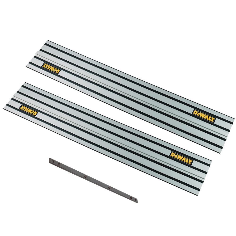 2 x Guide Rails & 1 Connector Piece | Dewalt Guide Rails | ITS.co.uk