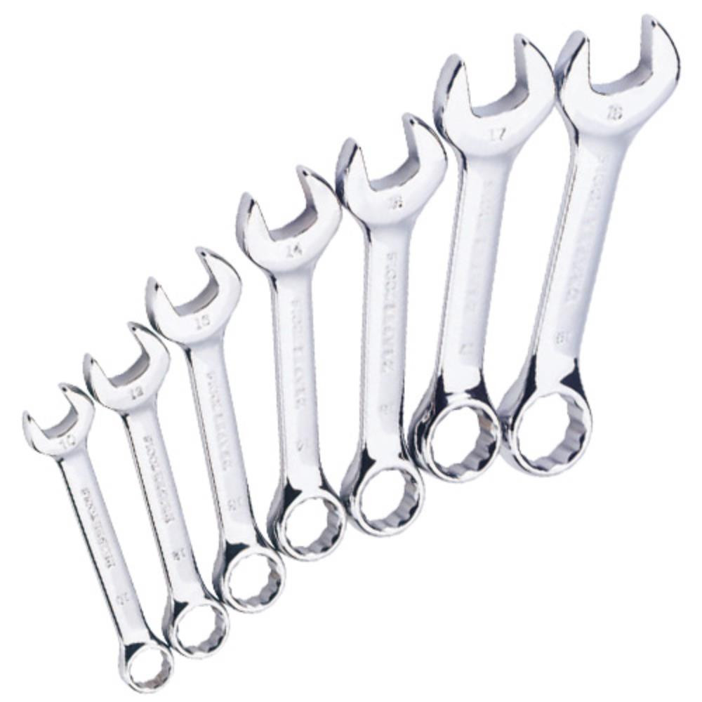 Draper 7 Piece Hi-Torq Metric Stubby Combination Spanner Set - ITS