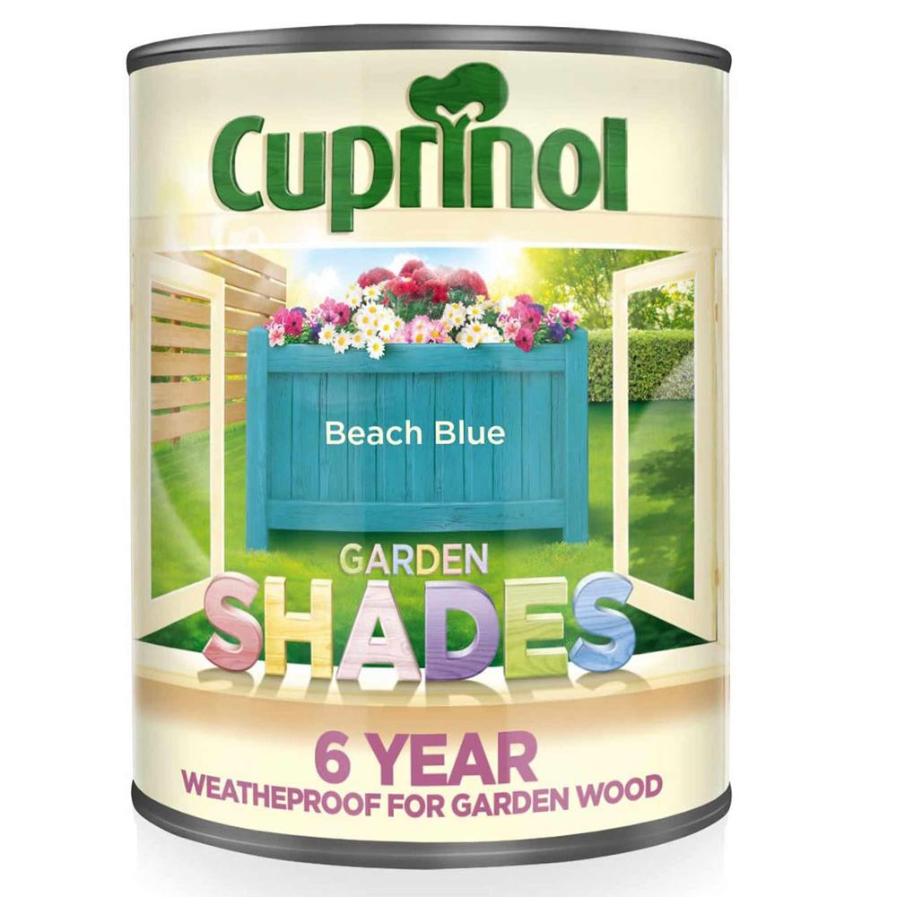 Cuprinol Garden Shades 1 Litre Beach Blue