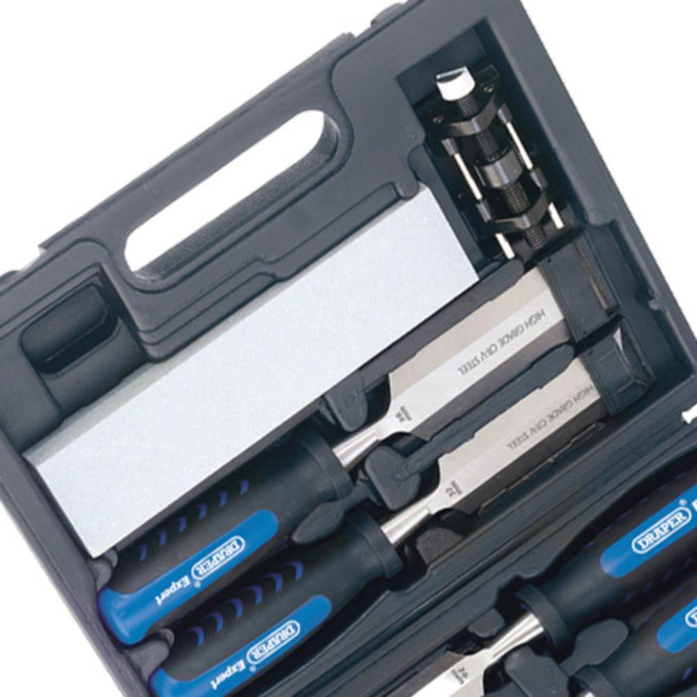 Draper 8 Piece Soft Grip Wood Chisel Set - ITS