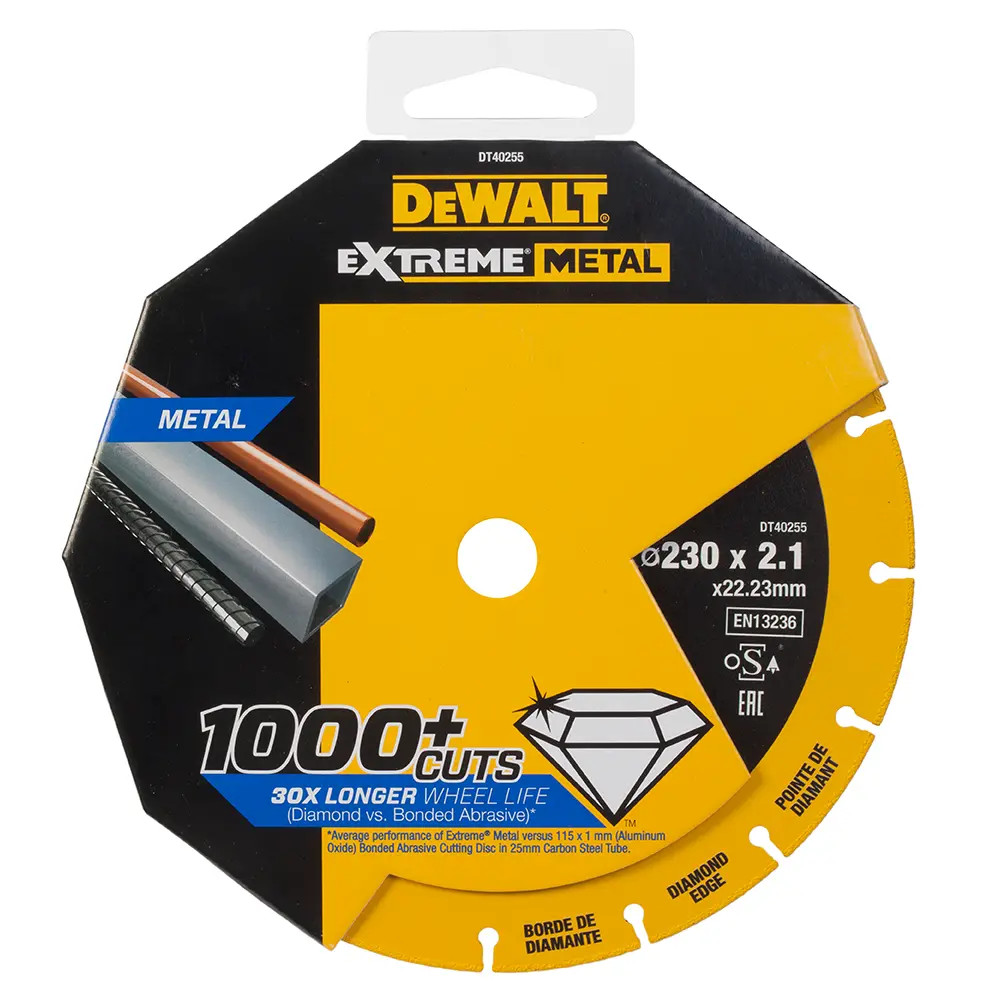 Dewalt Extreme Diamond Metal Cutting Blade 230mm x 22.23mm
