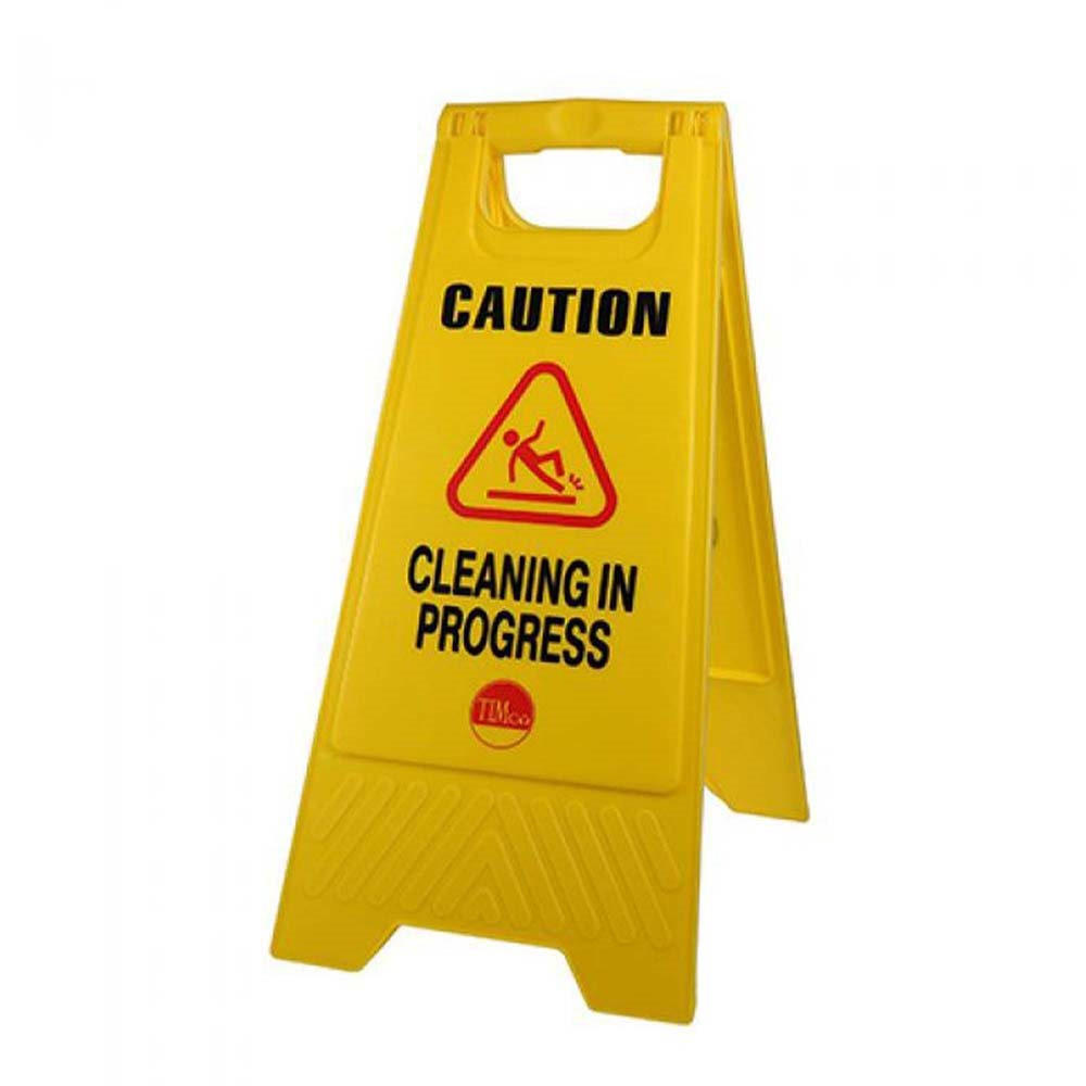 Timco A-Frame Safety Sign - Cleaning in Progress | Timco Safety Signs ...