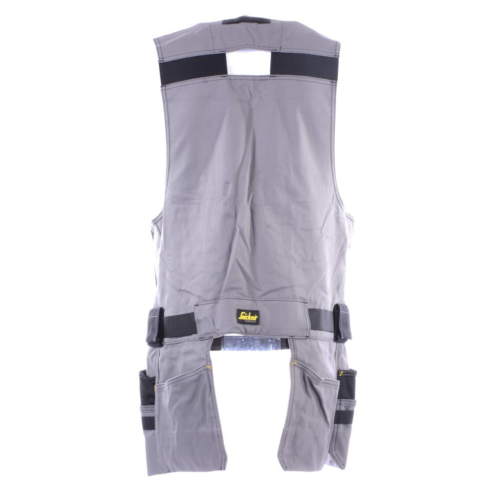 Snickers Canvas+ Tool Vest - Grey/Black - ITS