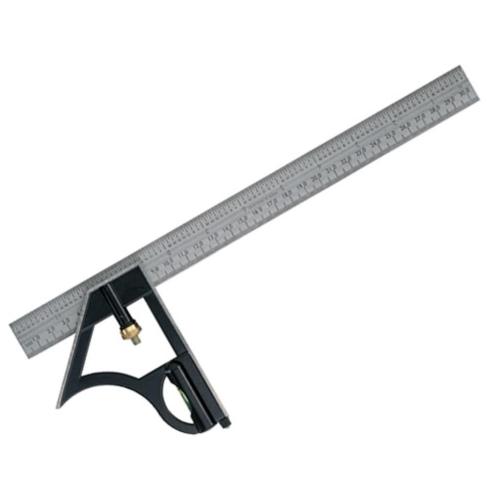 Hultafors Economy Metal Combination Square 300mm/12''