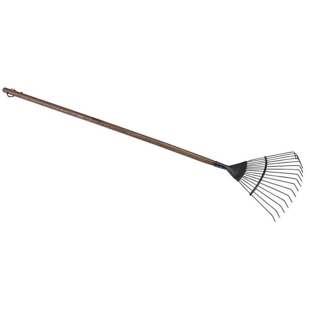 Draper Carbon Steel Lawn Rake with Ash Handle