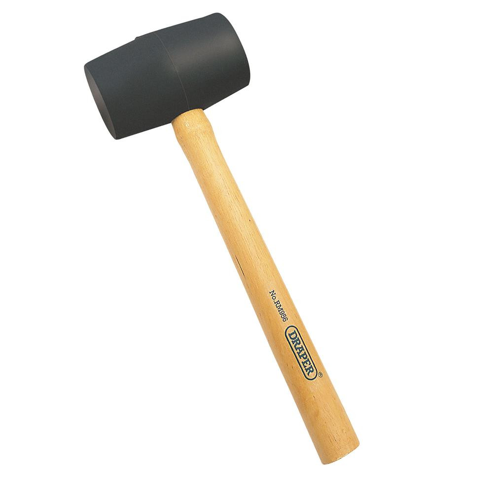 Draper Rubber Mallet with Hardwood Shaft 410g