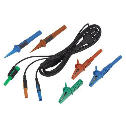 Kewtech ACC016E Snap-Lok 3-Wire Dist Board Test Leads C/W IEC Mains ...