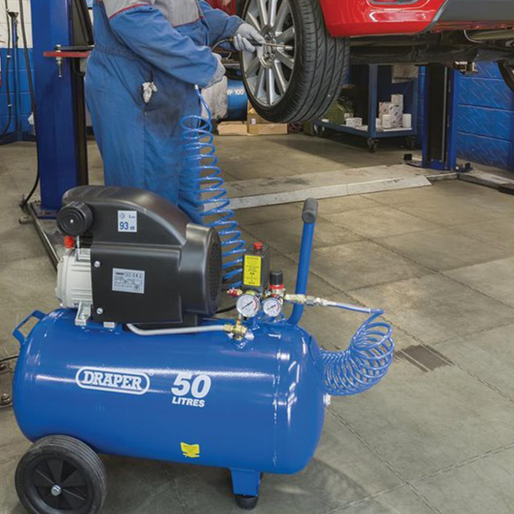 Draper 50L Oil-Free Air Compressor 230V (2HP / 1.5kW)