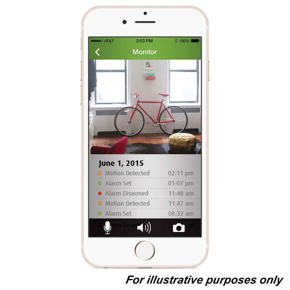 Guardzilla Indoor/Outdoor Wireless Video Security System - White