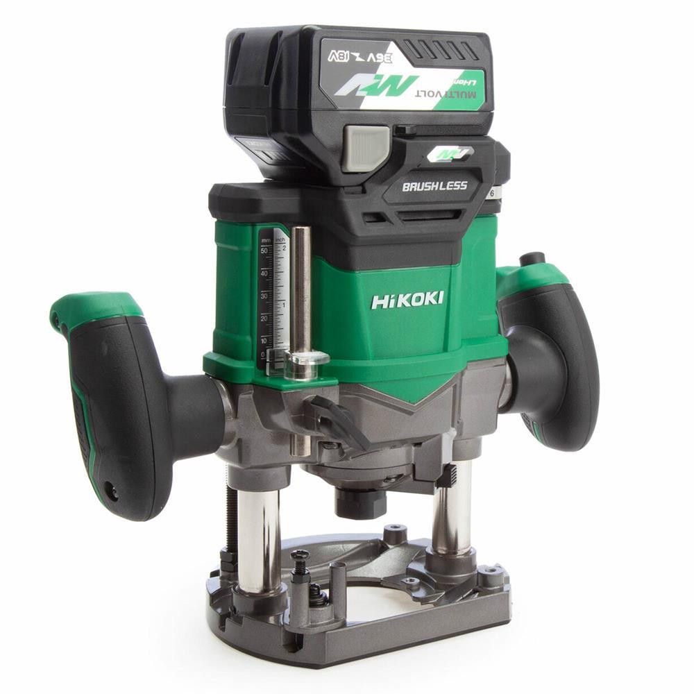 Hikoki M3612DA ½” 36V MultiVolt Brushless Router with 1x 2.5Ah Battery