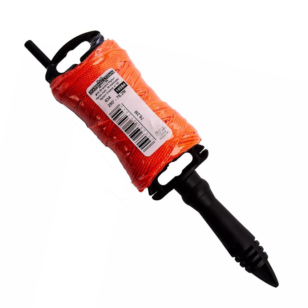Marshalltown Mason's Line & Winder (Orange)