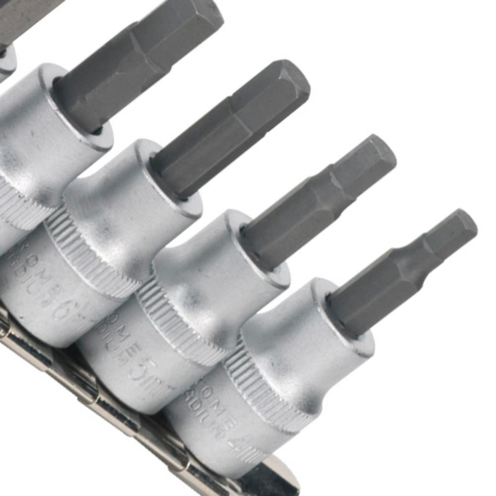 Sealey 6 Piece 3/8'' Sq. Hex Key Socket Bit Set | Sealey Socket Sets ...