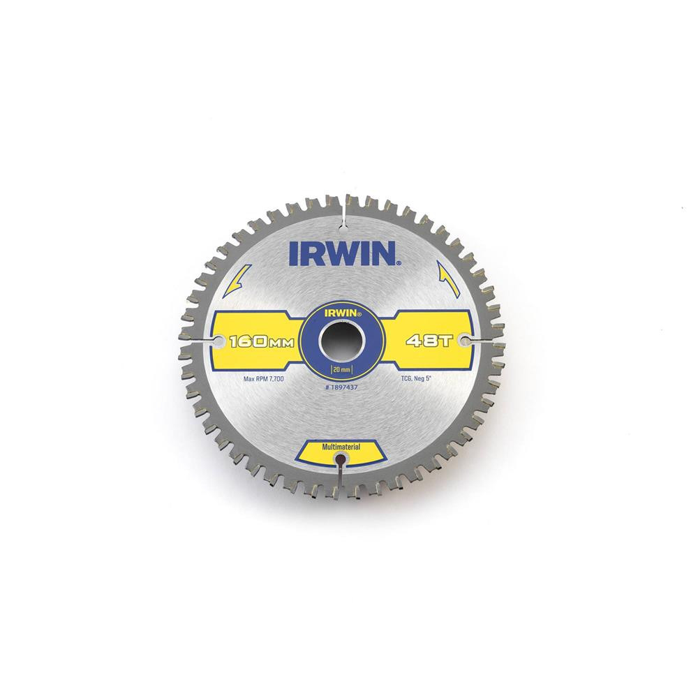 Irwin Construction Multi-Material 160mm x 20mm 48T