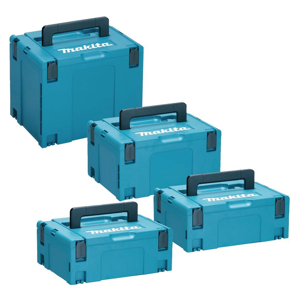 Makita STACK MakPac Stackable Case 4 Piece Set