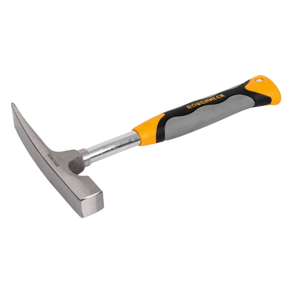Roughneck 24oz (0.68kg) Tubular Handle Brick Hammer | Roughneck Brick ...