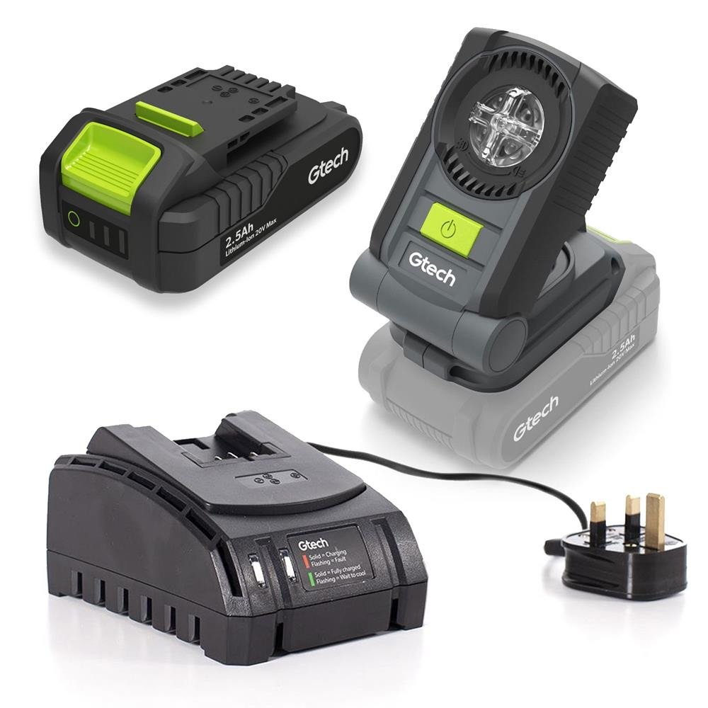 Gtech 20V Cordless Task Light Kit | Gtech Torches & Lighting | ITS.co.uk