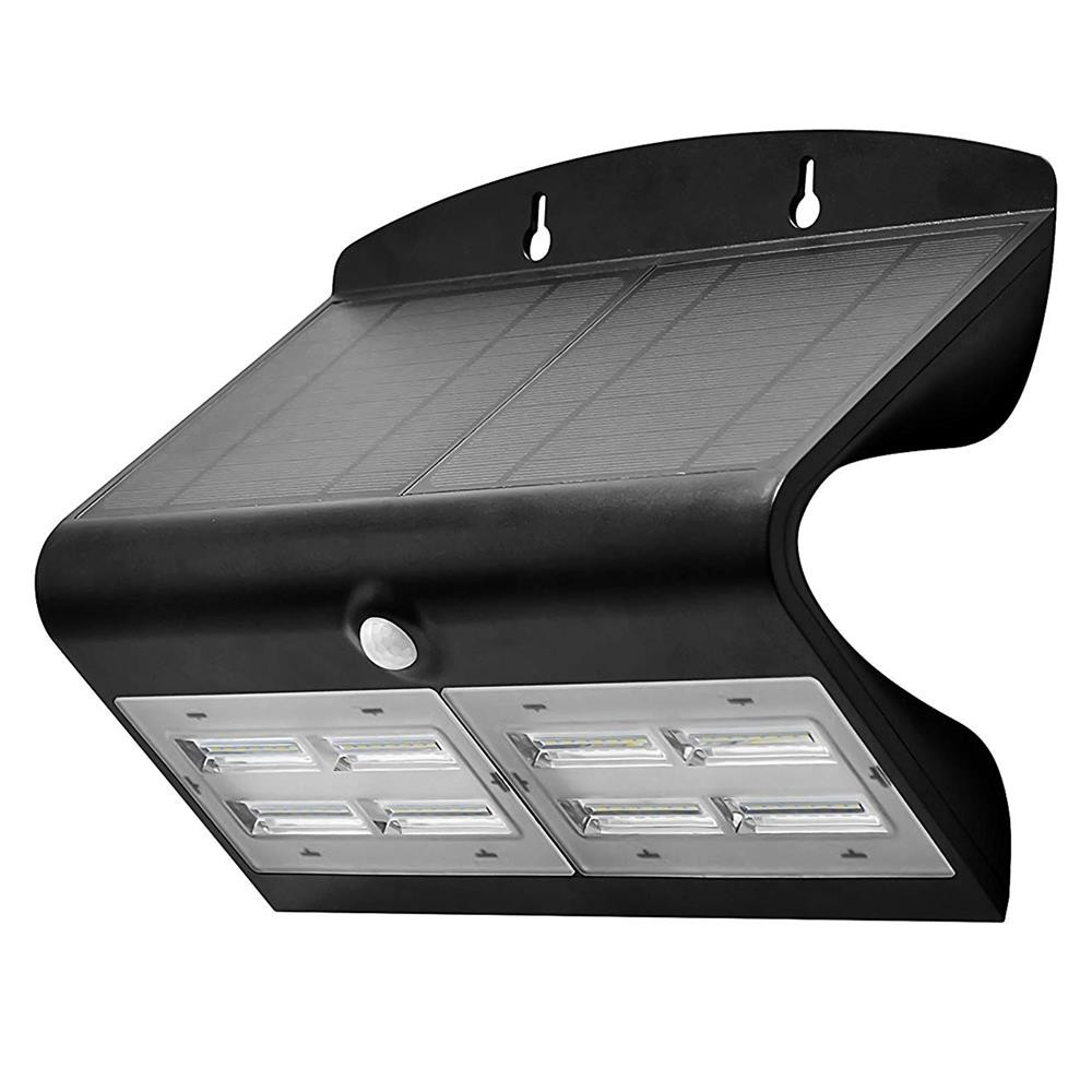 Luceco Solar Guardian Wall Light - Black 150W