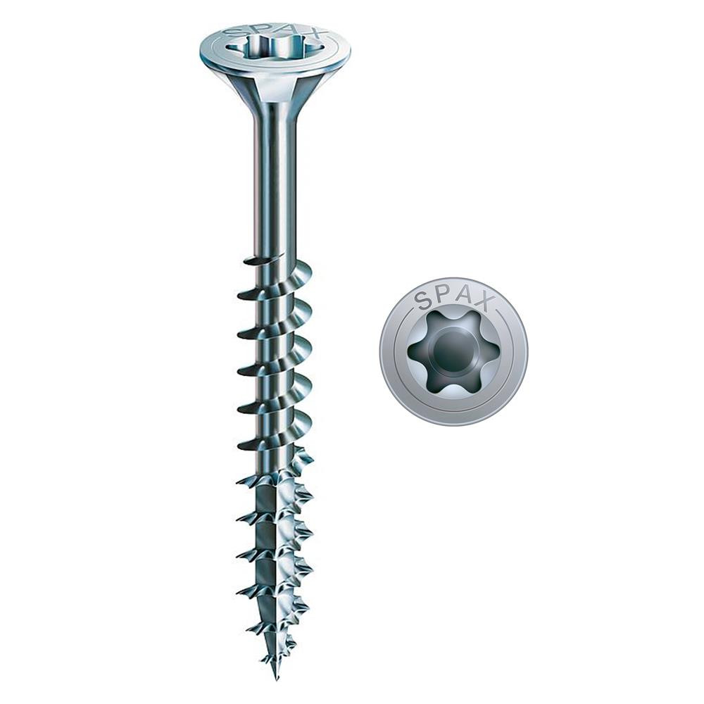 Spax 5 x 100mm Multi-Purpose Screws Wirox - Box of 100
