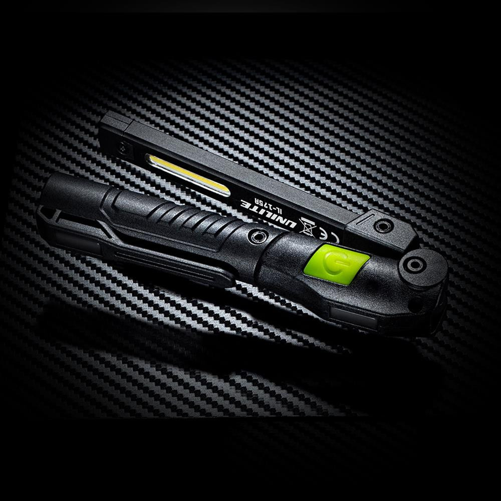 Unilite Slim folding 175 Lumen rechargeable inspection torch with 70 ...