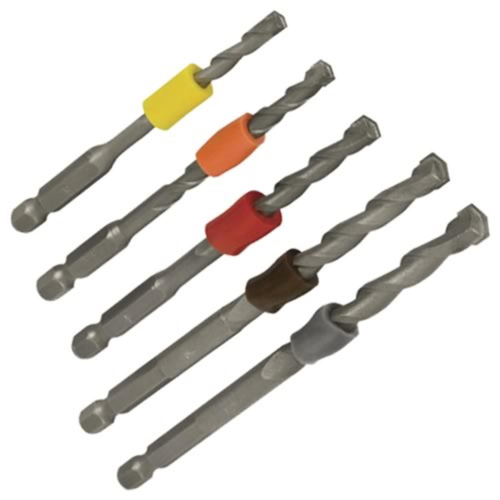 Snappy Colour Coded Depth Band Masonry Drill Bits