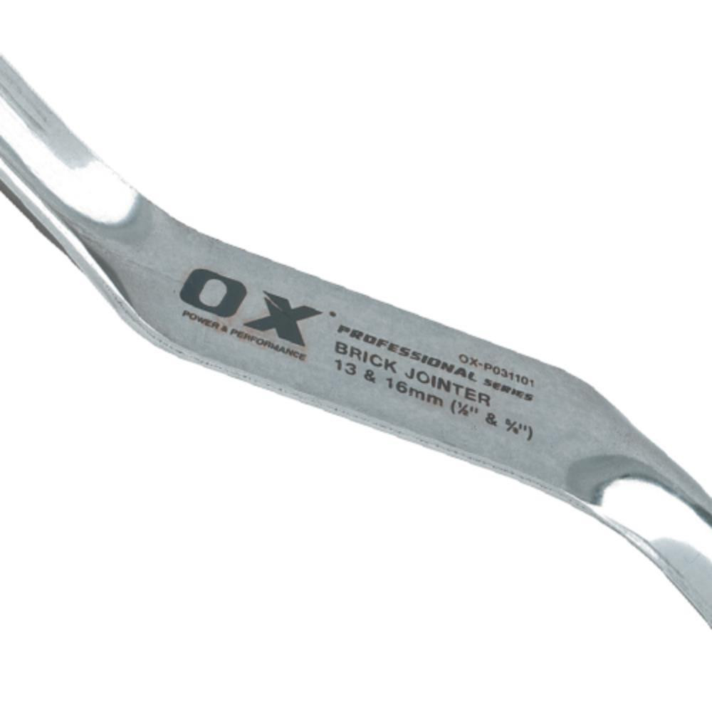 OX Pro Brick Jointer 3/8 Inch & 1/2 Inch | OX Tools Trowels | ITS.co.uk