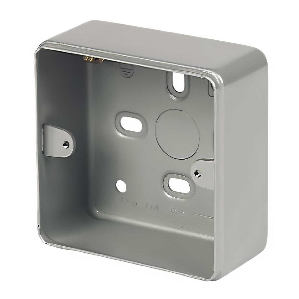 MK by Honeywell 2G Flush Metal Box 47mm Deep | MK by Honeywell Back ...