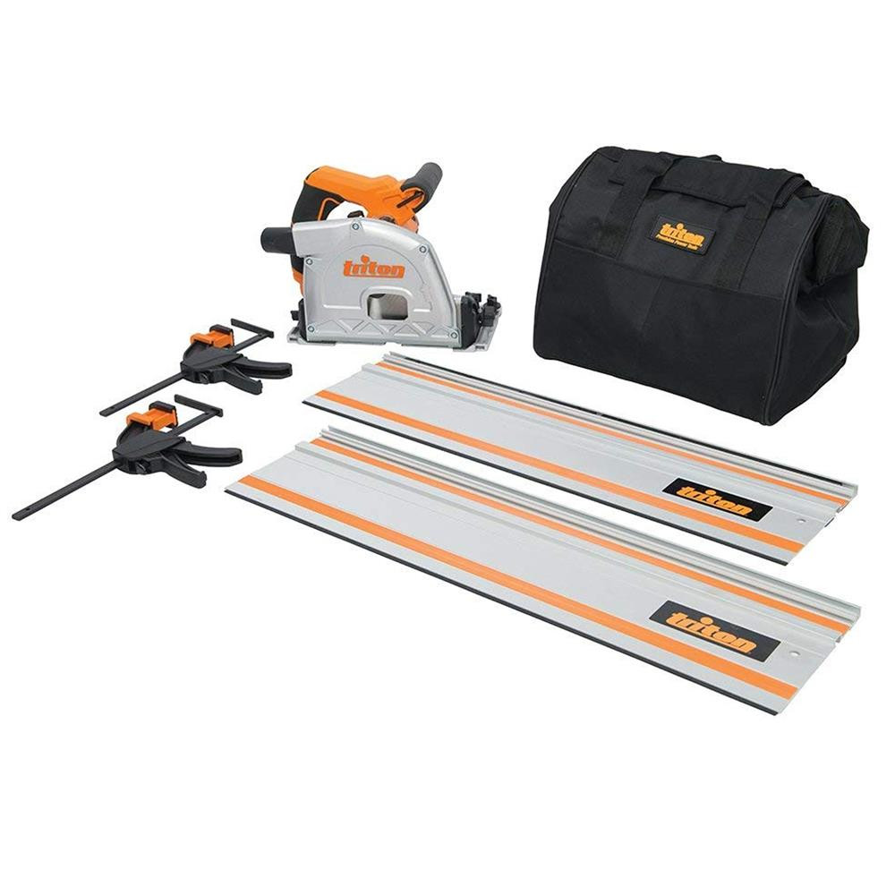 Triton 1400W Track Saw 4 Piece Kit | ITS.co.uk|