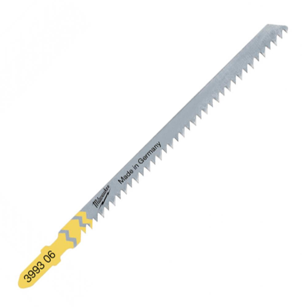 Milwaukee T301CD 105mm x 3mm Clean & Splinter Free Jigsaw Blades - PK5 ...