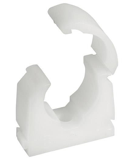 Talon 15mm Single Hinged Pipe Clip - Pack of 100 | ITS.co.uk|