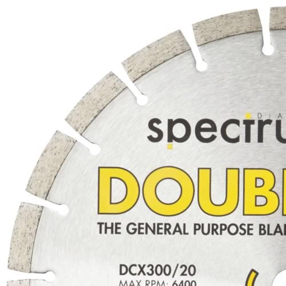 Spectrum 350mm/25.4mm DCX Double Six Trade General Purpose Blade
