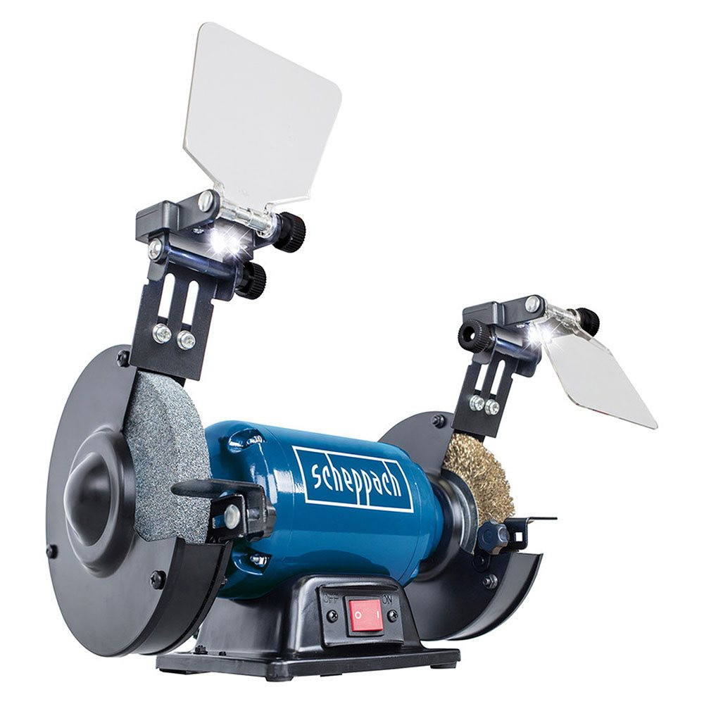 Scheppach SM150LB 150mm Bench Grinder + Wire Wheel