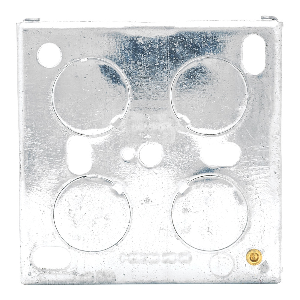 BG Metal Knockout Box 1 Gang 25mm Galvanised Pressed Steel