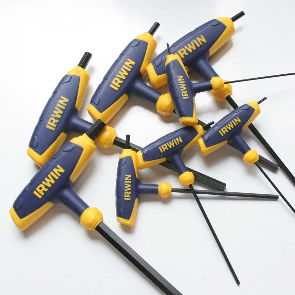 Irwin T10771 8 Piece T-Handle Hex Key Set 2-10mm - ITS