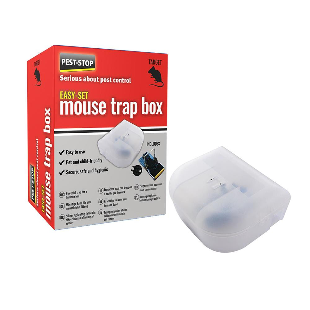 Pest-Stop Easy Set Mouse Trap Box