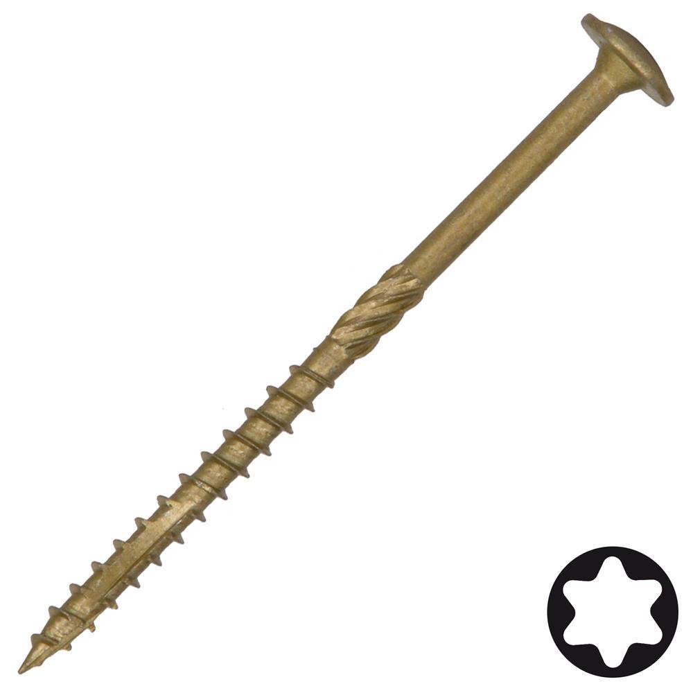 Reisser Timber Connector Screws 8.0 x 150 CP - Pack of 25 - ITS