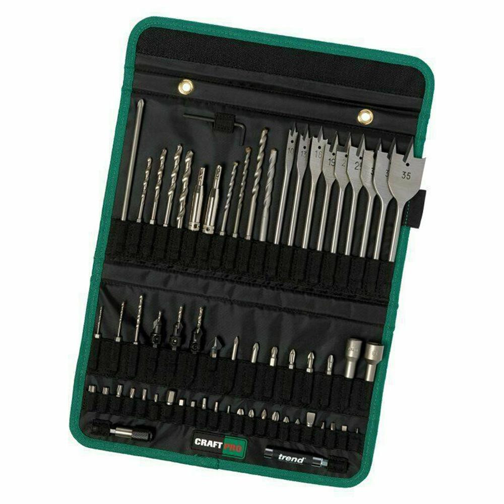 Trend Craft Pro Quick Release 60 Piece Drill Bit Set