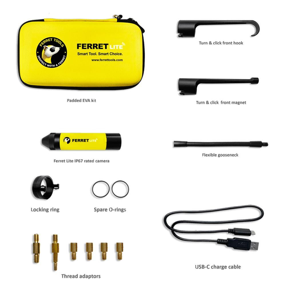 Ferret Lite Multipurpose Wireless Inspection Camera - ITS