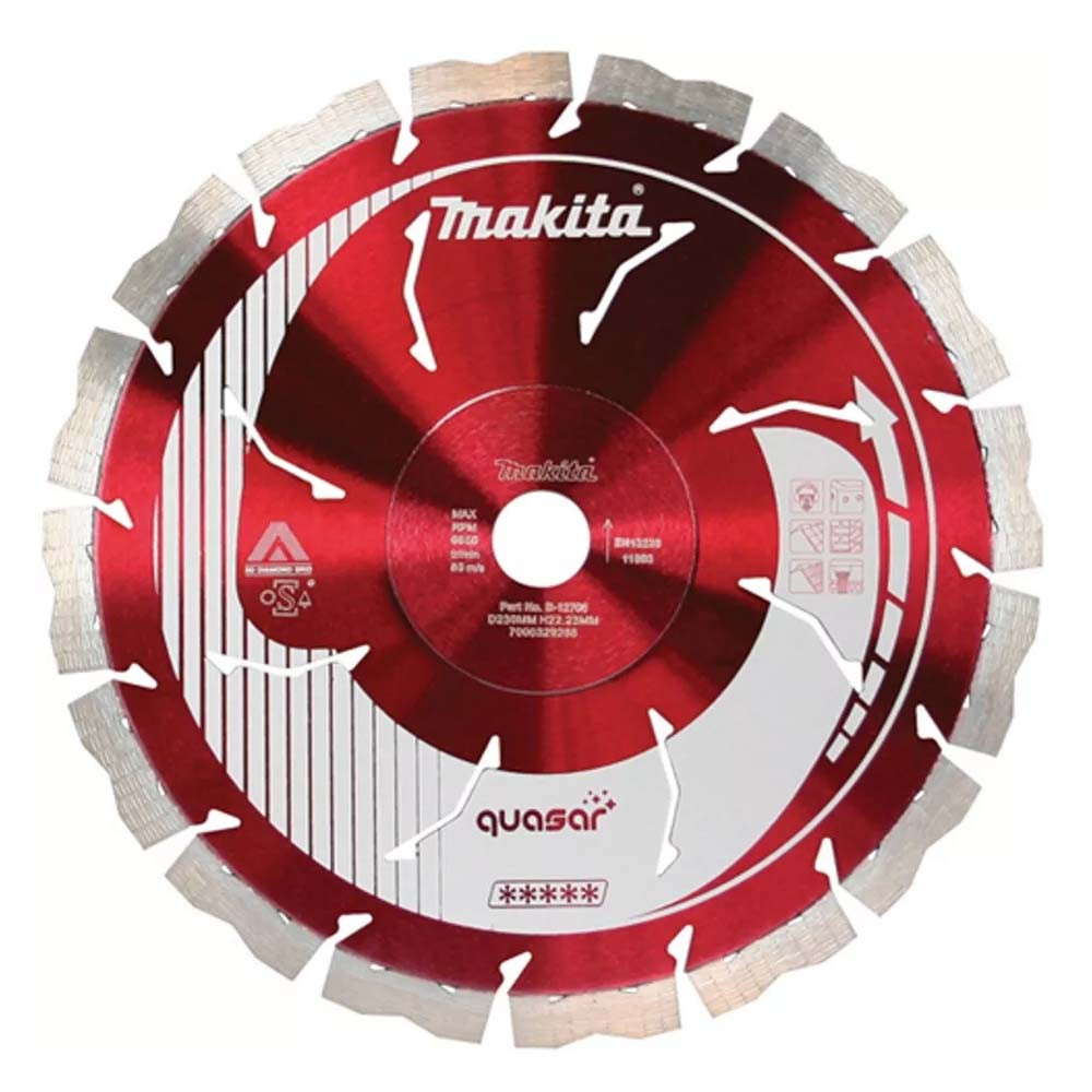 Makita 300mm Quasar Stealth Diamond Blade | Makita Diamond Blades | ITS ...
